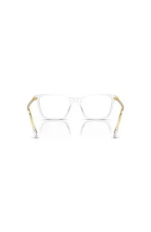 SWAROVSKI 51mm Rectangle Optical Glasses - Transparent