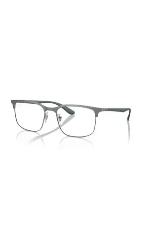 Ray-ban 57mm Square Optical Glasses - Grey