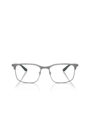Ray-ban 57mm Square Optical Glasses - Grey