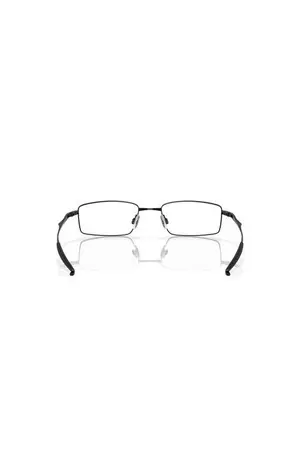 Oakley 53mm Rectangle Optical Glasses - Black
