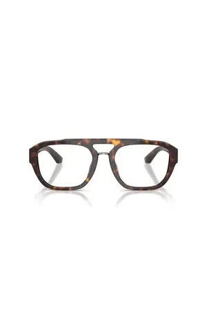 Dolce & Gabbana Pilot Acetate Eyeglasses - Tortoise