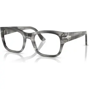 Persol Persol Rectangle Optical Glasses Grey