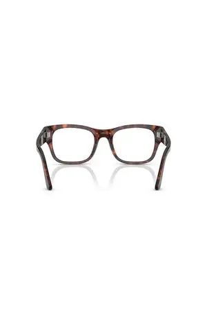 Persol Rectangle Optical Glasses - Tortoise