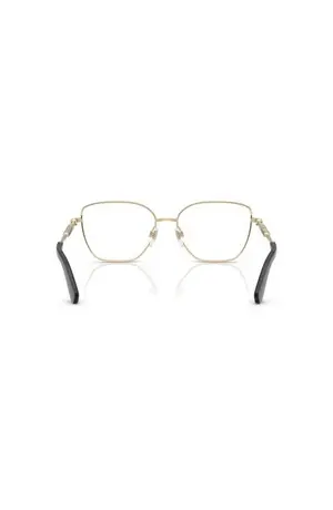 Burberry 56mm Cat Eye Optical Glasses - Black