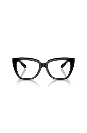 FERRARI 52mm Square Optical Glasses - Black