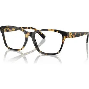 Ralph Lauren 54mm Cat Eye Optical Glasses - Brown