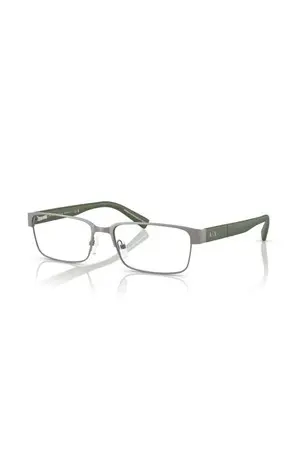 Armani Exchange 54mm Rectangle Optical Glasses - Grey