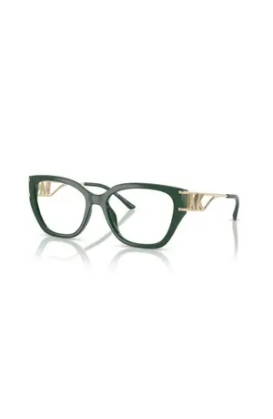 Michael Kors 54mm Square Optical Glasses - Green