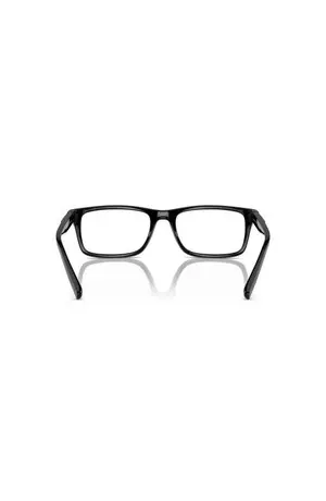 Armani Exchange Rectangle Eyeglasses - Black