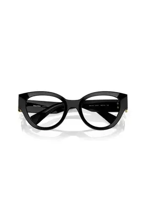 Miu Miu 52mm Phantos Optical Glasses - Black