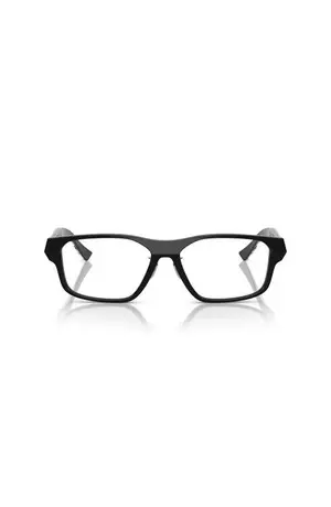FERRARI 54mm Rectangle Optical Glasses - Black