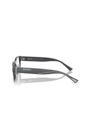 FERRARI 54mm Rectangle Eyeglasses - Grey
