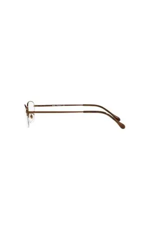SFEROFLEX Oval Semi-rim Eyeglasses - Brown