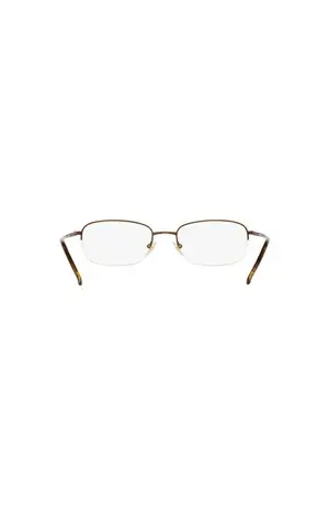 SFEROFLEX Oval Semi-rim Eyeglasses - Brown