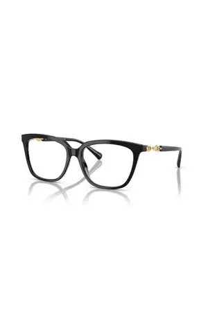 Emporio Armani 55mm Cat Eye Optical Glasses - Black