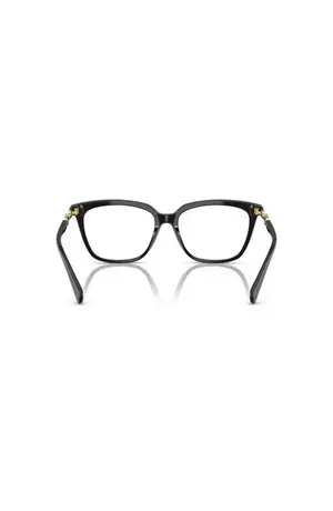 Emporio Armani 55mm Cat Eye Optical Glasses - Black