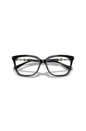Emporio Armani Cat Eye Optical Glasses - Black