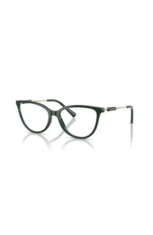Armani Exchange 54mm Cat Eye Optical Glasses - Green