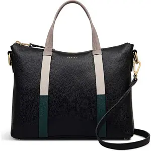 RADLEY Waterloo Way Ziptop Satchel Bag - Black