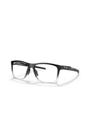 Oakley 55mm Square Optical Glasses Black/clear