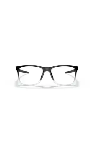 Oakley 55mm Square Optical Glasses - Black/clear