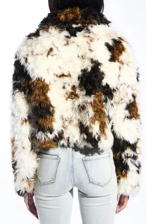 AZALEA WANG Enora Faux Fur Coat