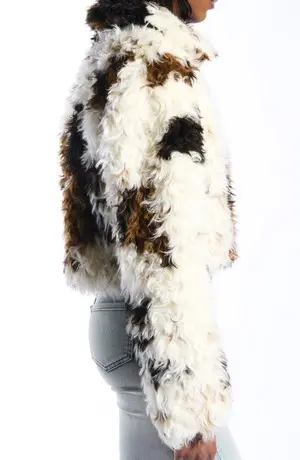 AZALEA WANG Enora Faux Fur Coat