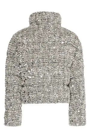 MILLY Hayes Sequin Tweed Jacket