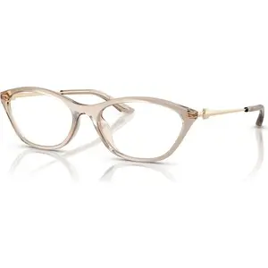 Armani Exchange Irregular Optical Glasses - Beige