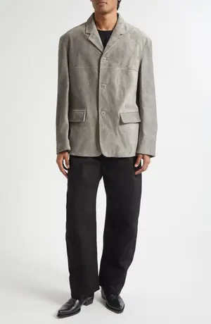 LEMAIRE Twisted Belted Jeans - Black