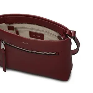 RADLEY Pickwick Ziptop Crossbody Bag - Merlot