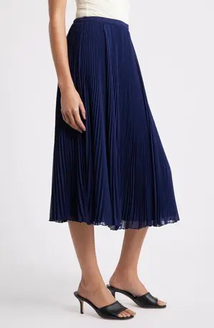 REFORMATION Kella Pleated Skirt
