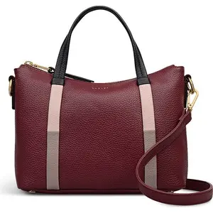 RADLEY Waterloo Way Ziptop Satchel Bag - Merlot