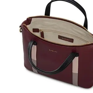 RADLEY Waterloo Way Ziptop Satchel Bag - Merlot