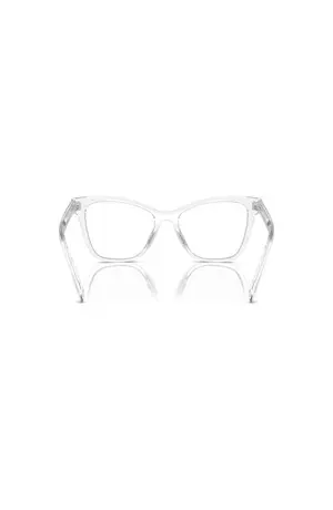 Tory Burch 53mm Cat Eye Optical Glasses - Transparent