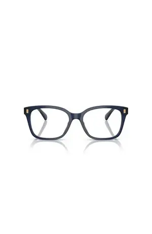 Ralph Lauren 53mm Rectangle Optical Glasses - Blue