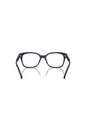 Ralph Lauren 53mm Rectangle Optical Glasses - Blue