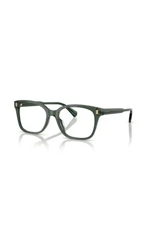 Ralph Lauren 53mm Rectangle Optical Glasses - Green