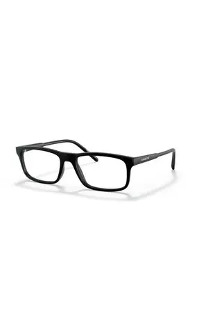 ARNETTE 52mm Rectangle Optical Glasses - Black