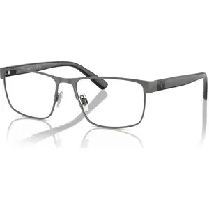 Polo Ralph Lauren 54mm Rectangle Optical Glasses - Grey