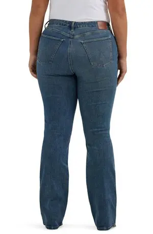 Wrangler Bespoke Curvy High-waist Bootcut Jeans - Ada