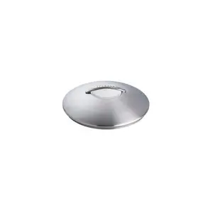 SCANPAN Professional 7 Inch Stainless Steel Lid - Black