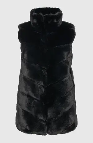 LYLA GRANT Fur-free Rex Rabbit Vest