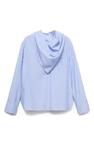 Mango Handkerchief Stripe Shirt