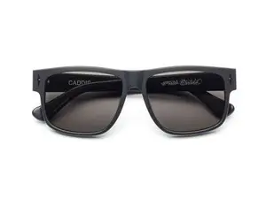 CADDIS Mister Cartoon Polarized Sunglasses - Dark Metallic Grey