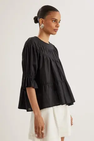 Merlette Sol Top - Black