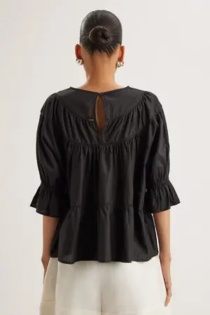 Merlette Sol Top - Black