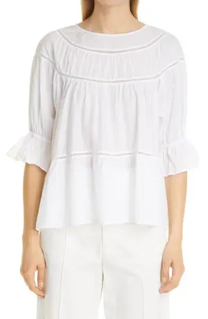 Merlette Sol Top - White