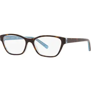 LENSCRAFTERS 52mm Square Optical Glasses - Tortoise