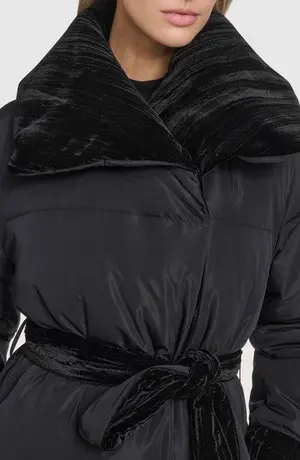 Andrew Marc Emerson Velvet Lined Puffer Coat